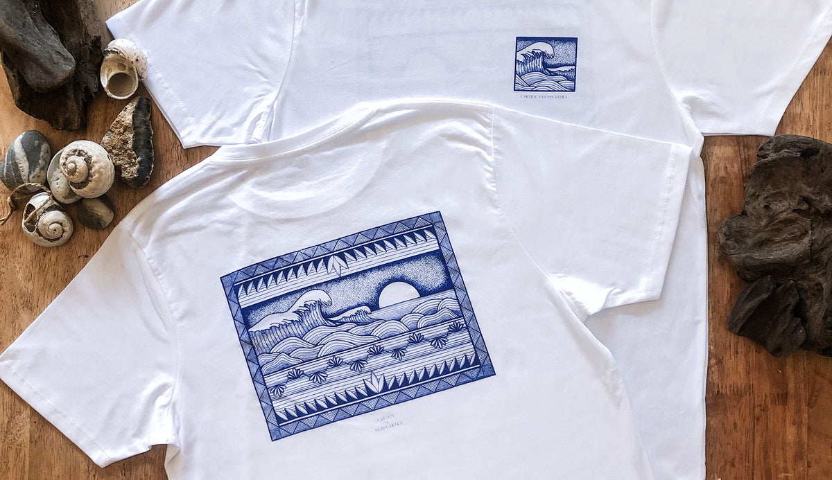 The Wave Design | Earth-Inspired Designs | Mens & Womens Ethical Tees ...