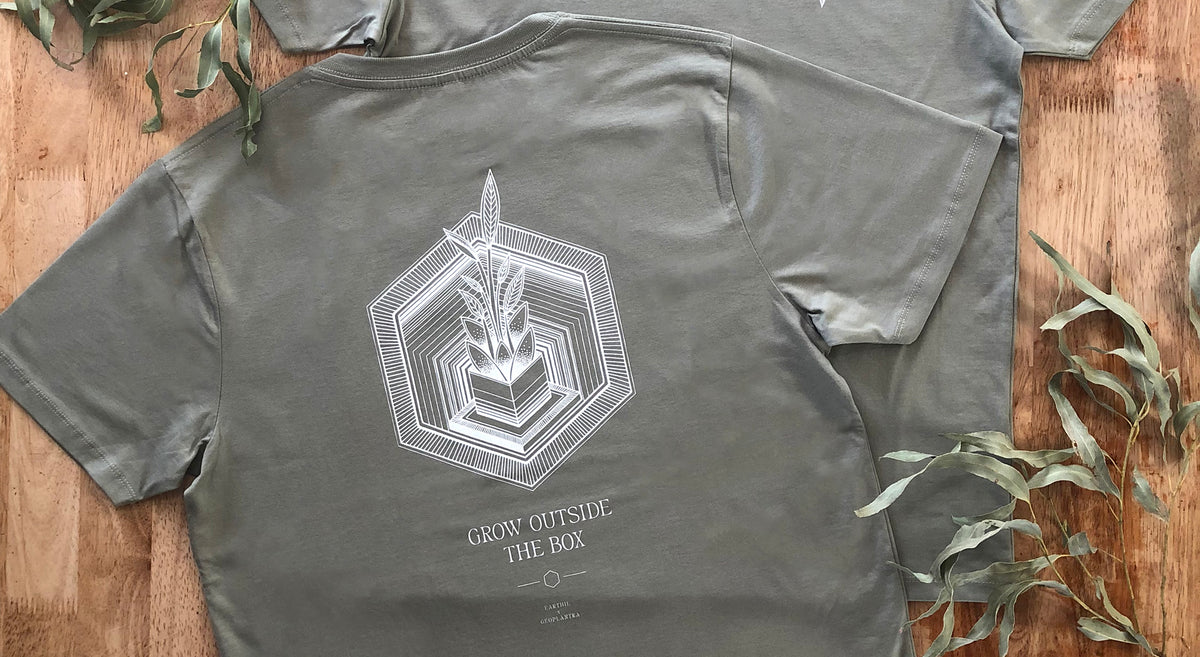 Grow Outside The Box Design | Sustainable | Mens & Womens Ethical Tees ...